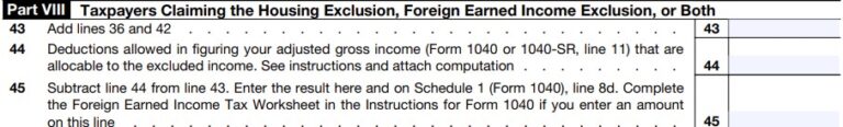 How To Fill Out IRS Form 2555 For The Foreign Earned Income Exclusion